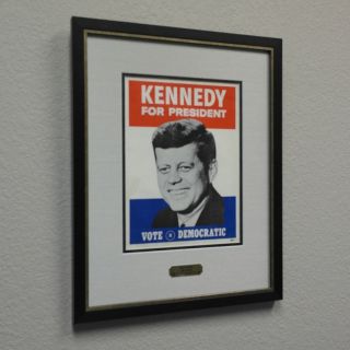 Kennedy for President Framed Campaign Poster