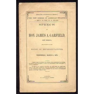 James A. Garfield Collectibles, Memorabilia & Inaugural Items