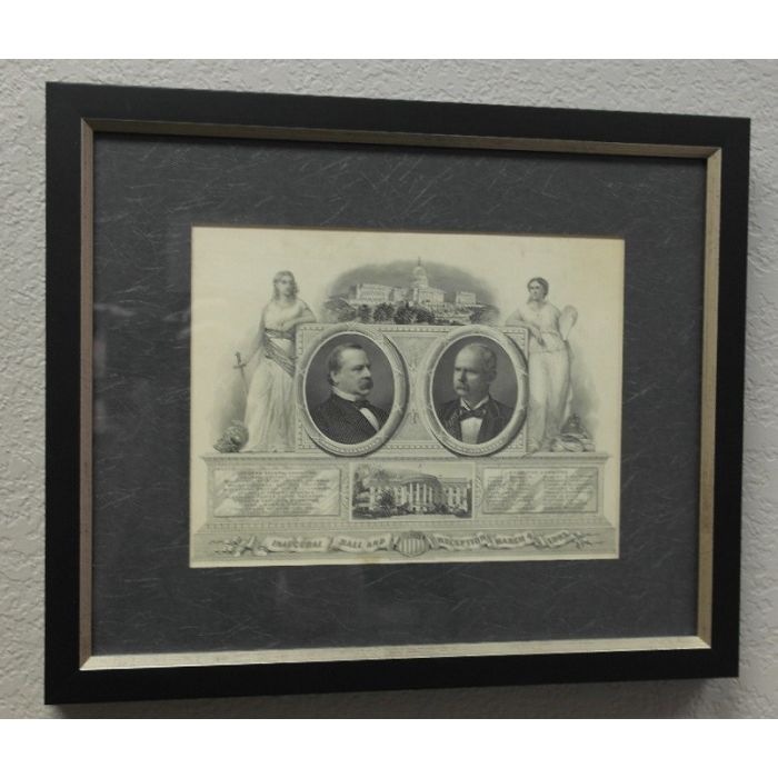 1893 Grover Cleveland Inauguration Card
