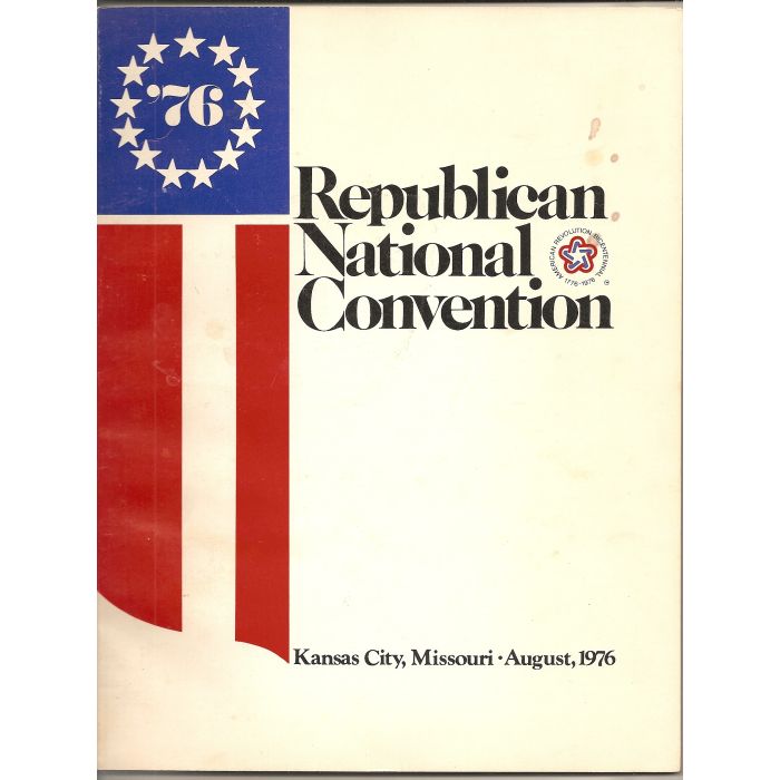 1976 Republican Convention Official Program