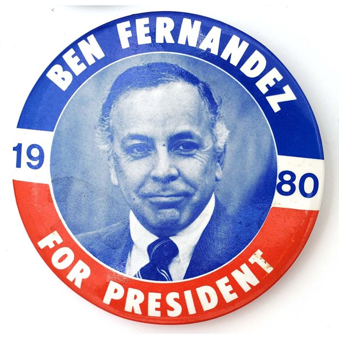 Ben Fernandez First Hispanic Major Party Candidate