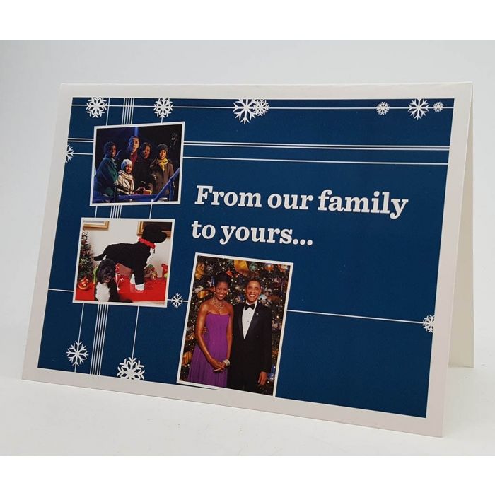 2012 Barack Obama White House Christmas Card