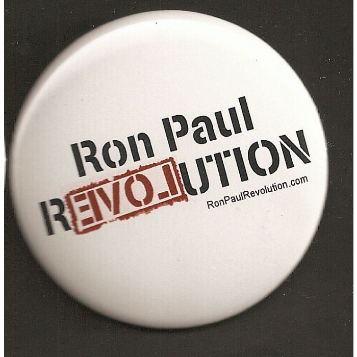 Ron Paul Revolution Campaign Button