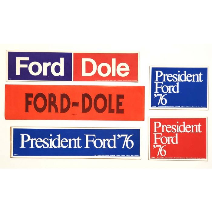 1976 Gerald Ford for President Bumper Stickers