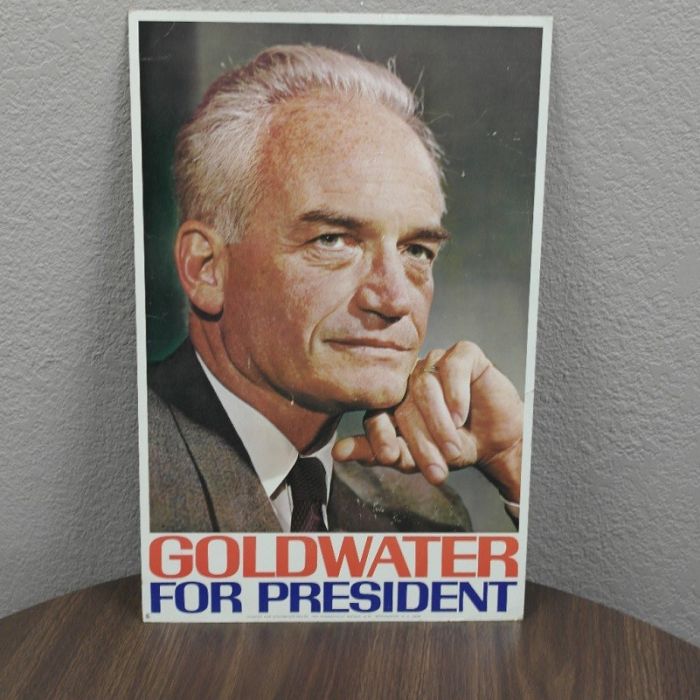 Goldwater for President Poster Sign