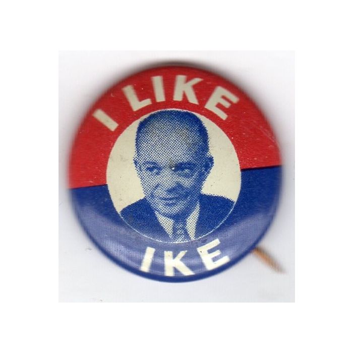 I Like Ike Photo Button