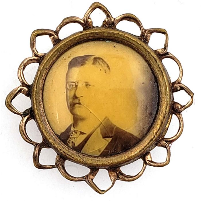 Original and Authentic Teddy Roosevelt Button