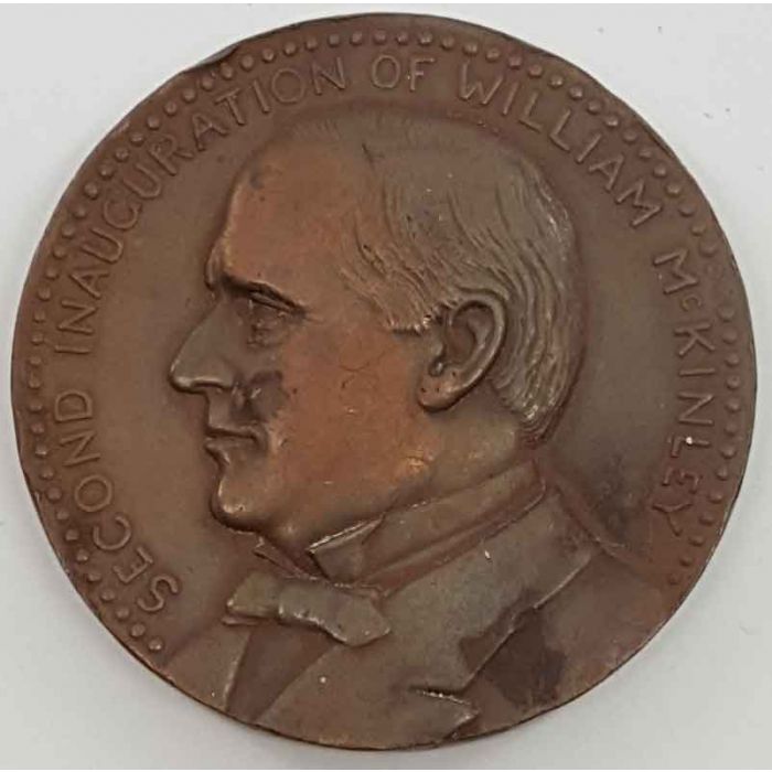 1901 William McKinley Official Inaugural Medal
